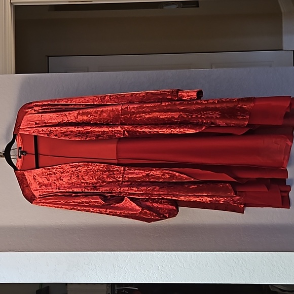 torrid | Other | Torrid Red Velvet Jacket | Poshmark